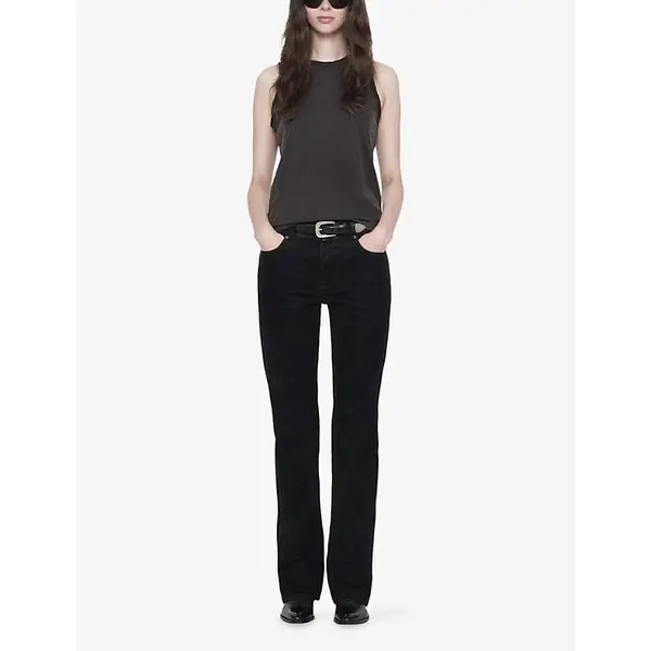 ALLSAINTS Jenny Round-neck Cotton Tank - Washed Black