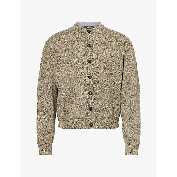 Jacquemus Mottled-knit Wool-blend Jumper - Multi-beige