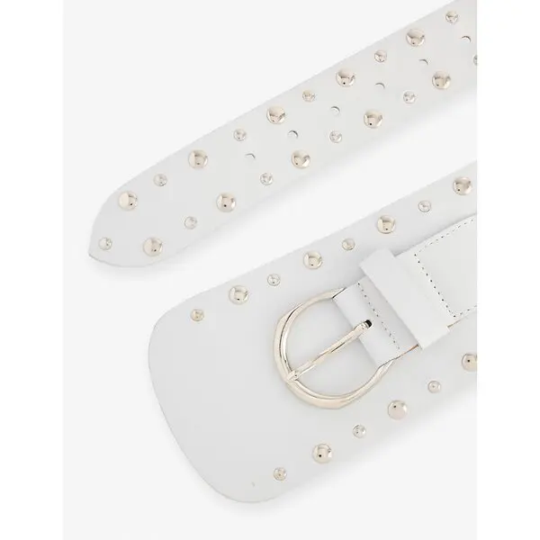 Gimaguas Casilda Stud-embellished Leather Belt