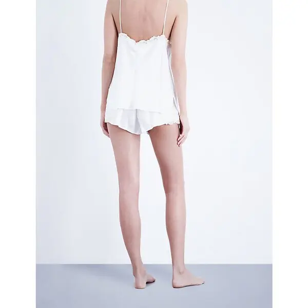 La Perla Maison Silk-blend Shorts