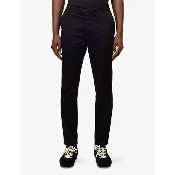 ARNE Slim-fit Cotton-blend Trousers