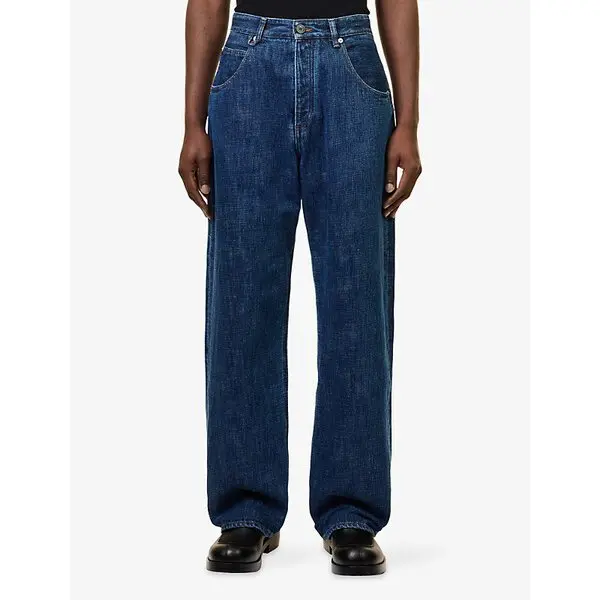 Jacquemus Le De-nimes Tempo Straight-leg Denim Jeans