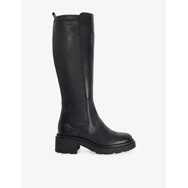 DUNE Toni Leather Knee-high Boots