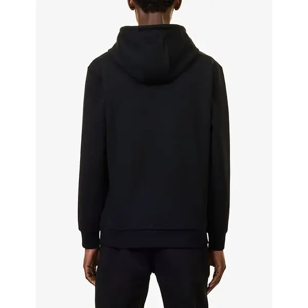 ARNE Interlock Stretch-jersey Hoody Xxl - Black