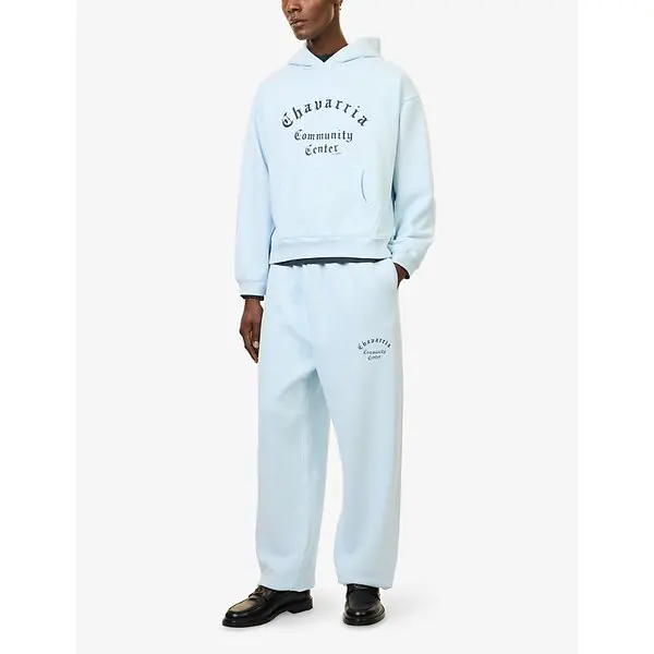 WILLY CHAVARRIA Community Center Cotton Jogging Bottoms
