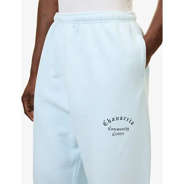 WILLY CHAVARRIA Community Center Cotton Jogging Bottoms