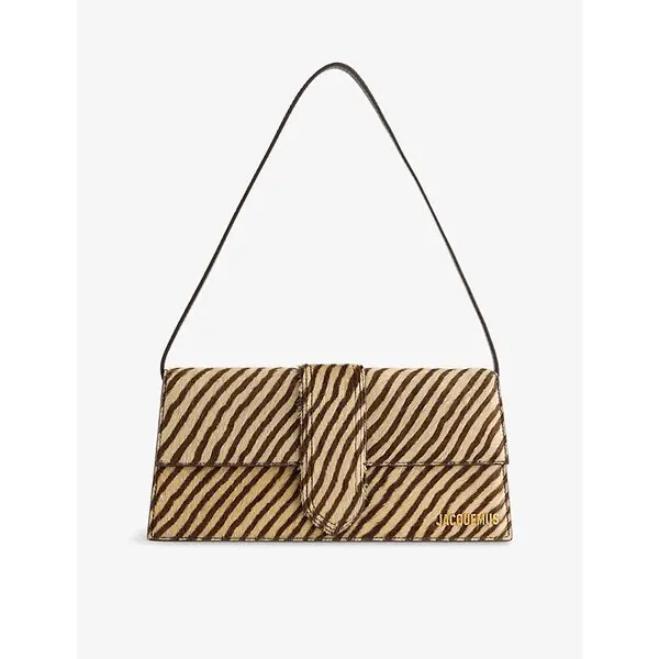 Jacquemus Le Bambino Long Pony Hair-leather Shoulder Bag