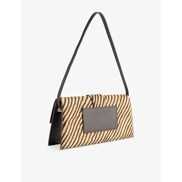 Jacquemus Le Bambino Long Pony Hair-leather Shoulder Bag