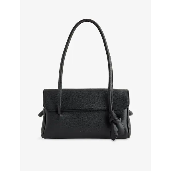 Jacquemus Le Turismo Long Leather Shoulder Bag - Black