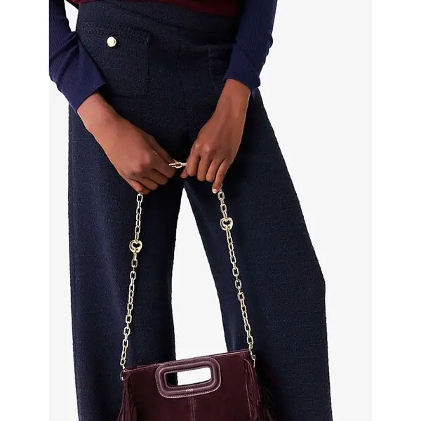 Maje Logo-detail Chain Shoulder Strap