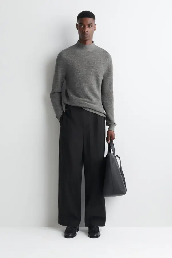 Cos Wool Mock-neck Sweater
