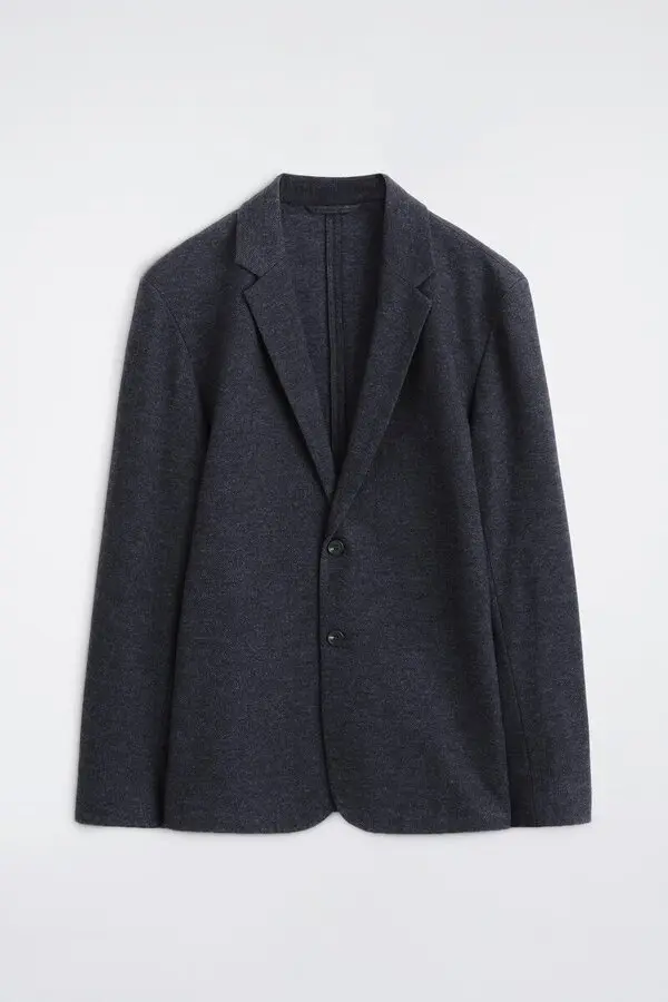 Cos Unstructured Jersey Blazer