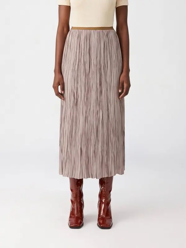 ROBERTO COLLINA Skirt - Dove Grey