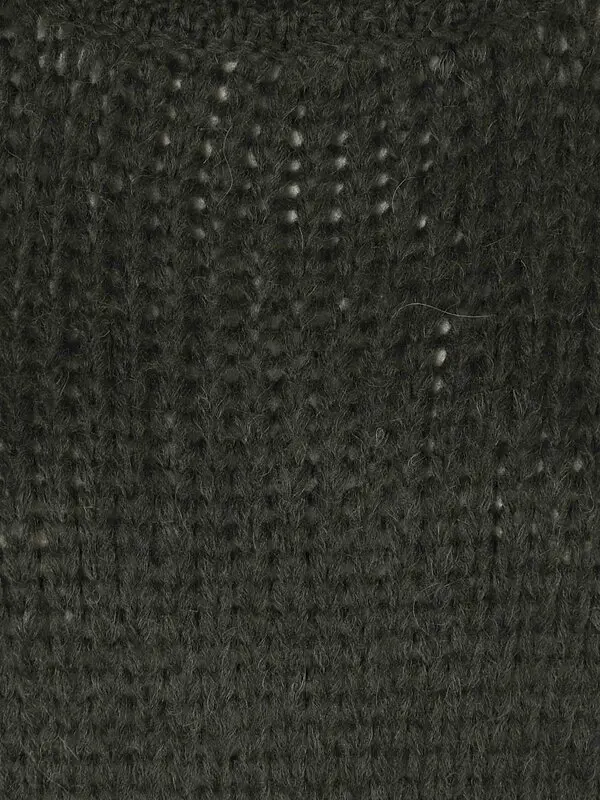 ROBERTO COLLINA Wool Blend Turtleneck Jumper With Dropped Shoulders