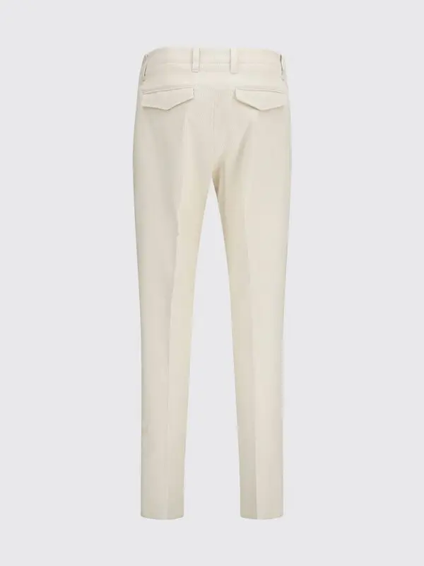 LARDINI Slim Fit Corduroy Chino Trousers