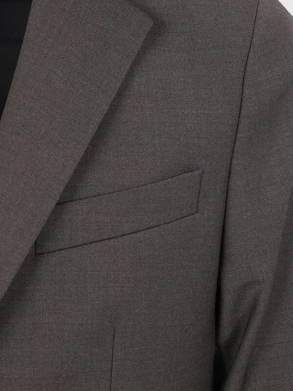 RRD Single-breasted Two-button Wool Blend Blazer