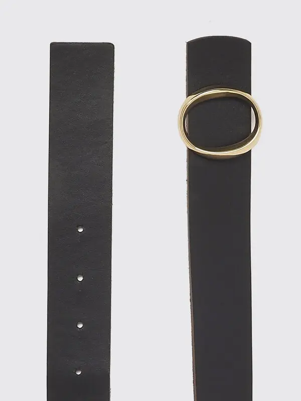 Orciani Reversible Smooth And Suede Leather Belt With Interlocking Buckle - Tobacco
