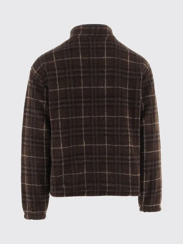 Burberry Tartan Wool And Cashmere Blend Zip-up Jacket