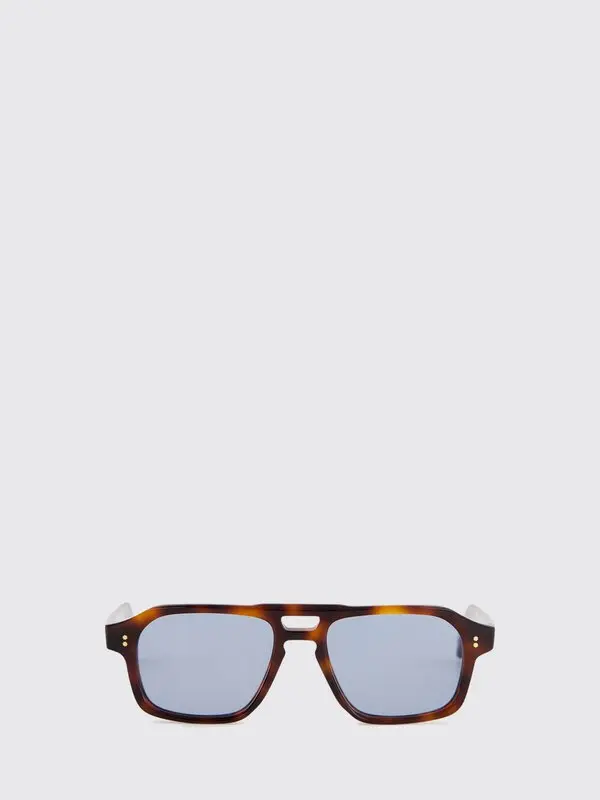 CUTLER & GROSS Tortoiseshell Acetate Aviator Sunglasses With Double Bridge