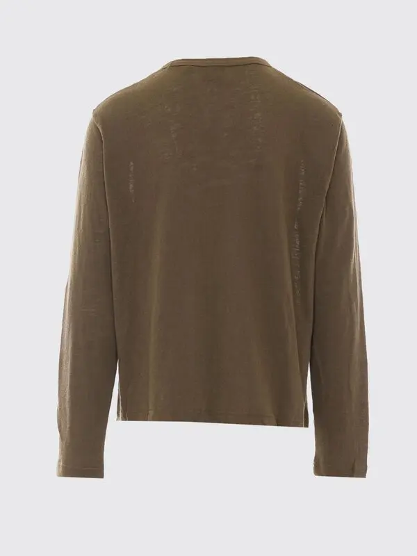 DAILY PAPER Long-sleeved Cotton-blend T-shirt With Embroidered Logo