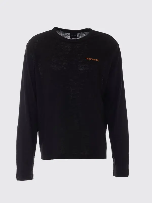 DAILY PAPER Long-sleeved Cotton-blend T-shirt With Logo