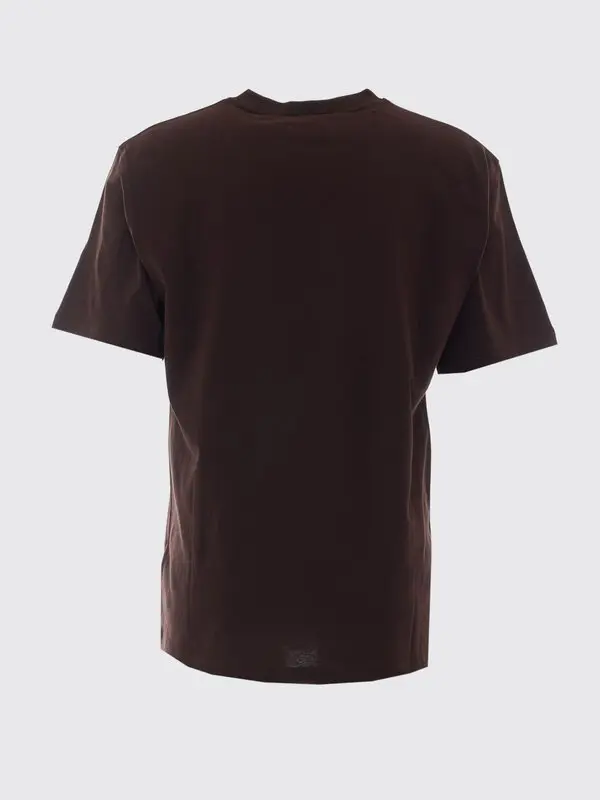 DAILY PAPER Crewneck Cotton T-shirt With Dropped Shoulders And Logo