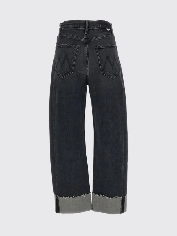 MOTHER The Half Pipe High-waisted Cotton Denim Baggy Jeans