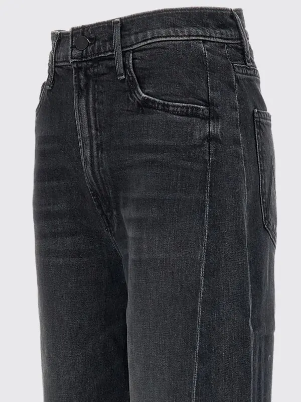 MOTHER The Half Pipe High-waisted Cotton Denim Baggy Jeans