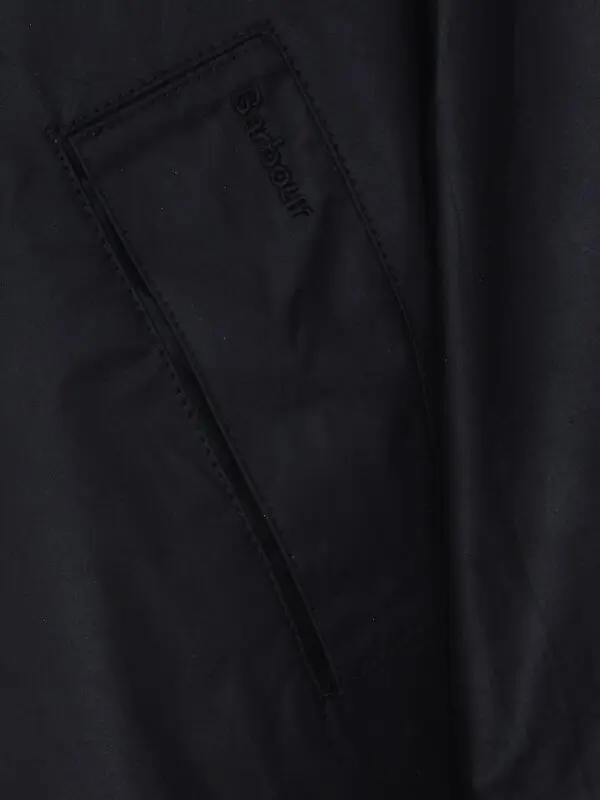 Barbour Transport Short Waxed Cotton Jacket With Corduroy Collar