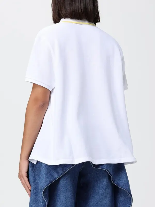 Loewe Cotton Polo Shirt With Contrast Trim And Logo