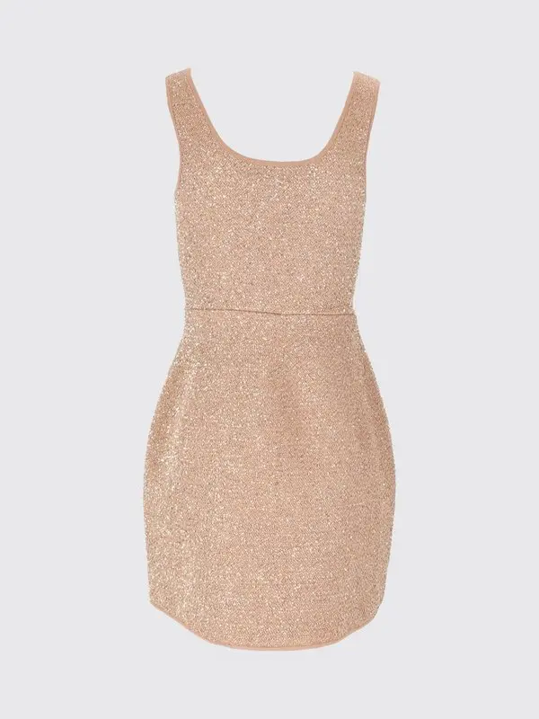 Elisabetta Franchi Off-the-shoulder Tweed Mini Sheath Dress