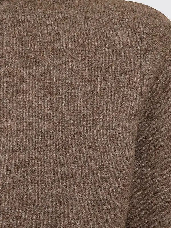 BALLANTYNE Long-sleeved Bouclé Effect Wool-blend Turtleneck Jumper