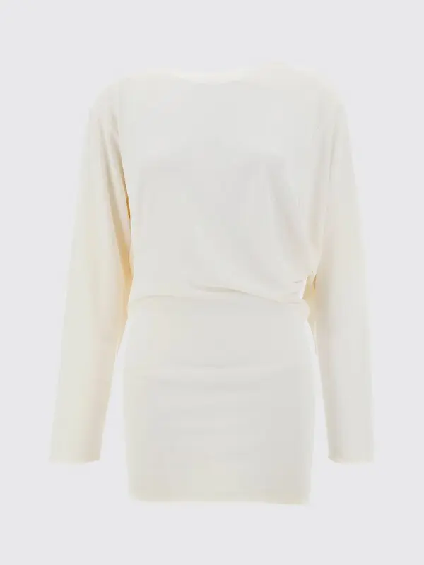 Jacquemus Long-sleeved Mistral Sheath Mini Dress In Jersey With Crew Neck