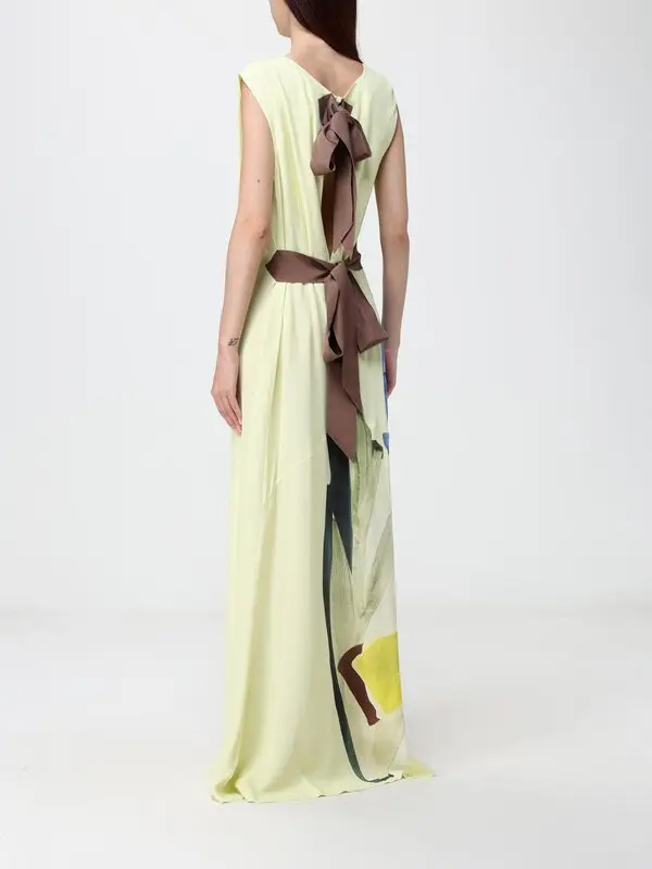 Paul Smith Floral-print Viscose Jersey Long Ceremony Gown