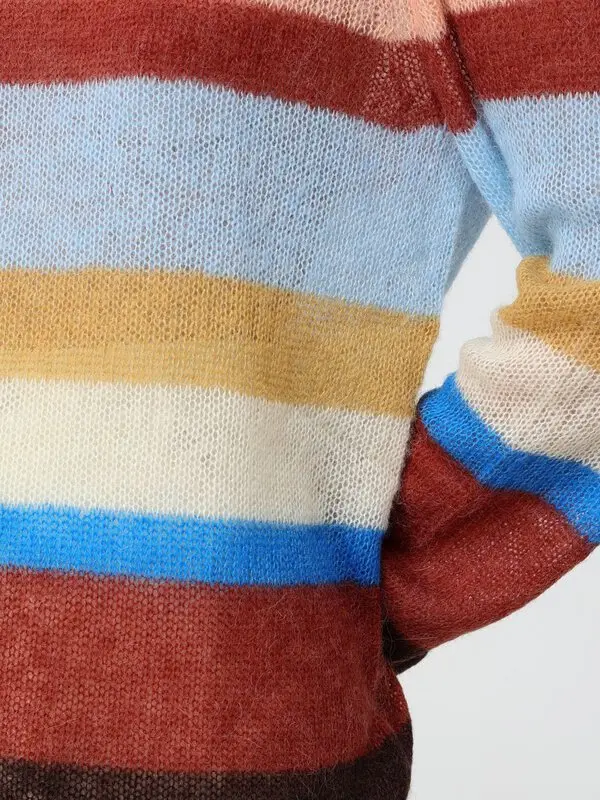 Paul Smith Multicolour Striped Wool And Alpaca Blend Crewneck Jumper - Multicolor