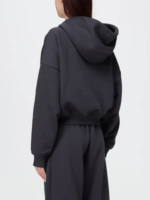 ADIDAS ORIGINALS Relaxed Fit Hoodie In Recycled Cotton - Black