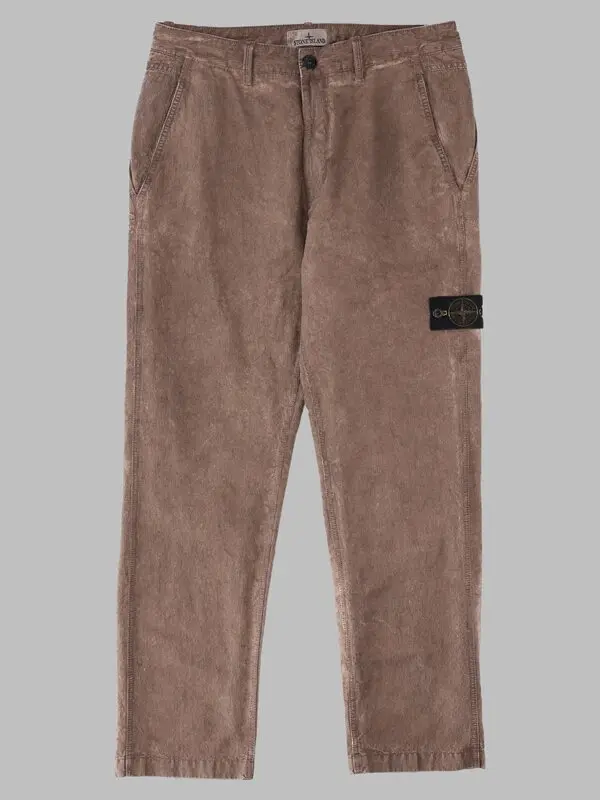 Stone Island Pantalone Chino "terra Effect