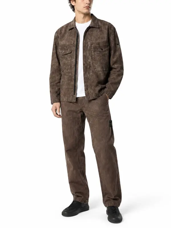 Stone Island Pantalone Chino "terra Effect