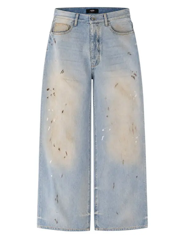 Amiri Jeans Baggy In Denim - Blue