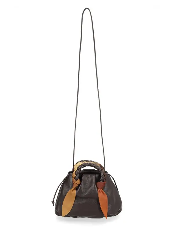 Hereu Borsa "bombon Foulard - Brown
