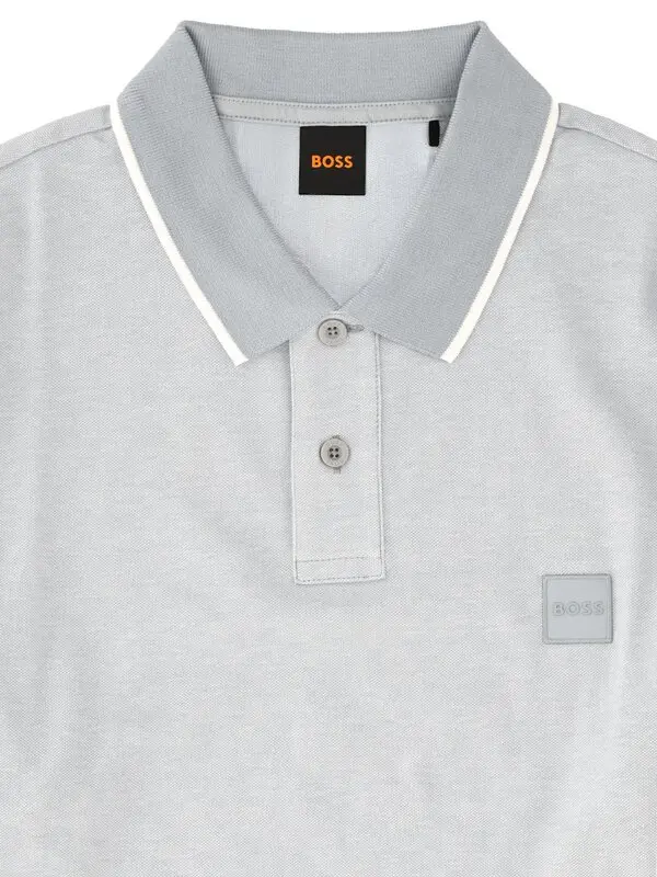BOSS Polo A Manica Lunga Con Logo