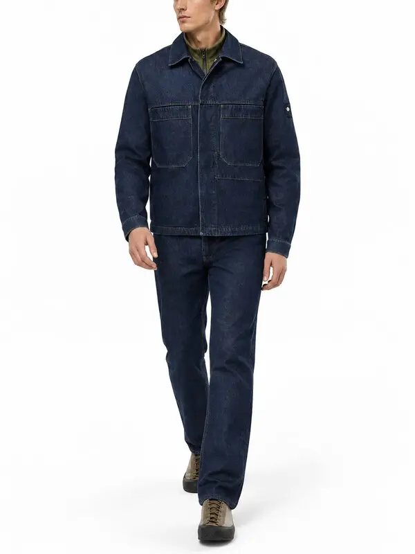 Stone Island Jeans In Denim Di Cotone