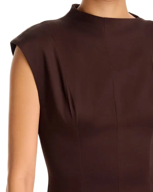 Black Halo Eloidie Handkerchief Hem Sleeveless Dress