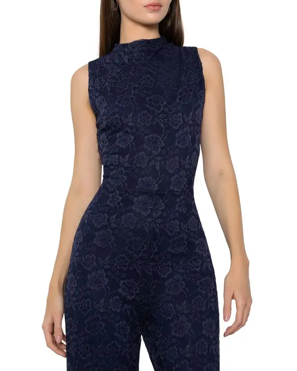 Black Halo Corrine Lace Jumpsuit