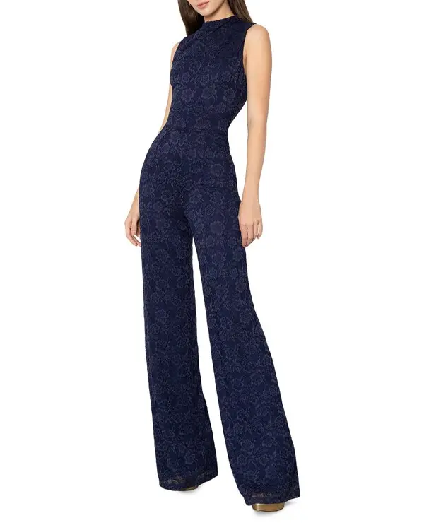 Black Halo Corrine Lace Jumpsuit