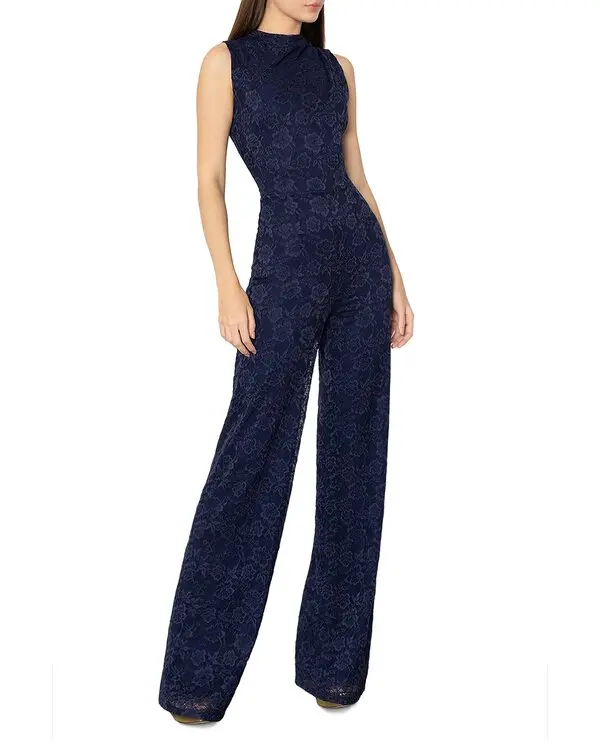Black Halo Corrine Lace Jumpsuit