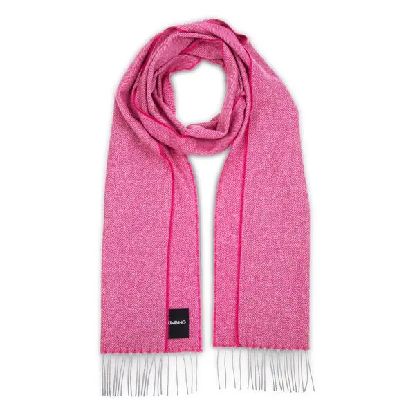 HEATING & PLUMBING LONDON Love Stories Cashmere Scarf & Purple - Pink