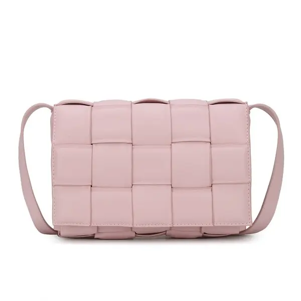 MKF COLLECTION BY MIA K. Ginger Woven Shoulder Bag