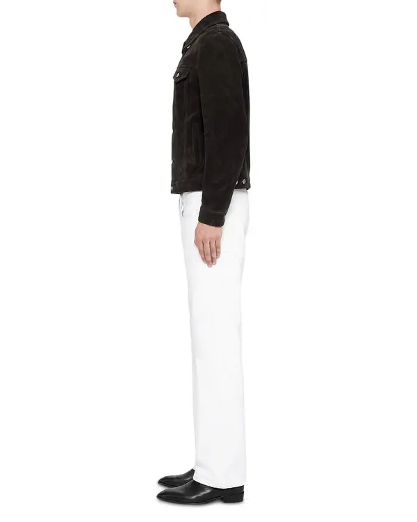 ALLSAINTS Chaiyo Suede Trucker Jacket