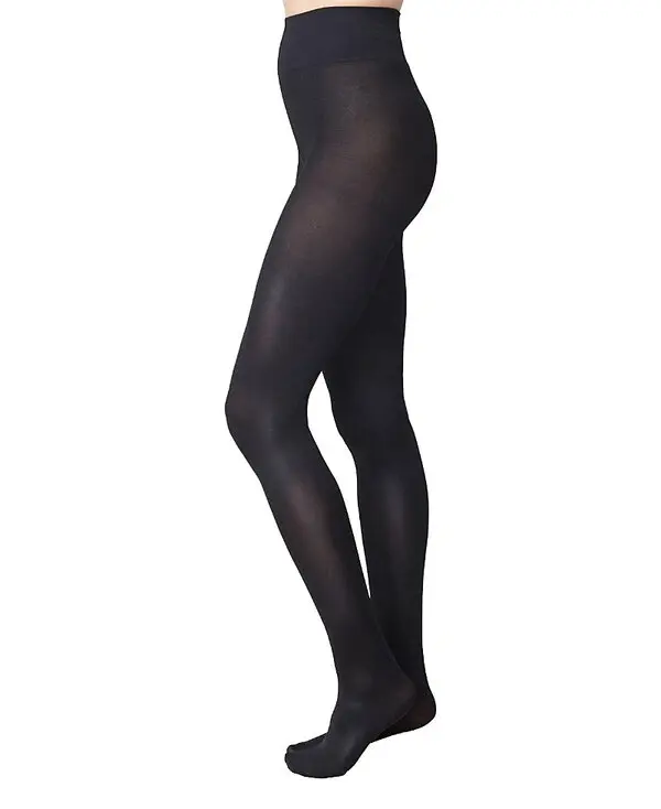 Swedish Stockings Sanna Glossy Tights - Black